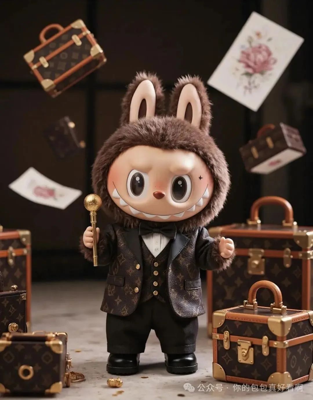 LV x 泡泡玛特 Labubu 联名款全解析：百年老花与潮玩 IP 的颠覆时尚碰撞 | 广州高端女包定制工厂 - 代购品质 款式齐全 原版工艺 十年匠心