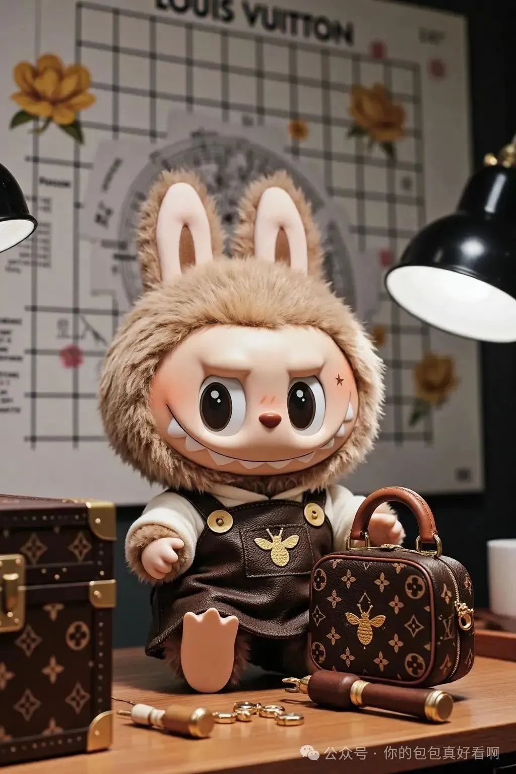 LV x 泡泡玛特 Labubu 联名款全解析：百年老花与潮玩 IP 的颠覆时尚碰撞 | 广州高端女包定制工厂 - 代购品质 款式齐全 原版工艺 十年匠心